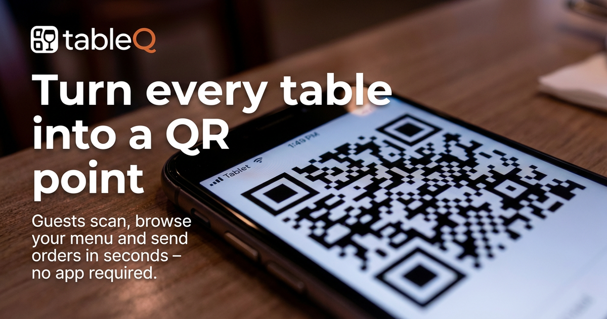 QR Ordering System for Bars & Restaurants | Increase Revenue & Reduce ...
